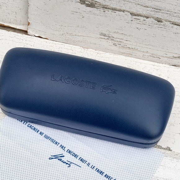 Lacoste | Accessories | Lacoste Clamshell Case | Poshmark